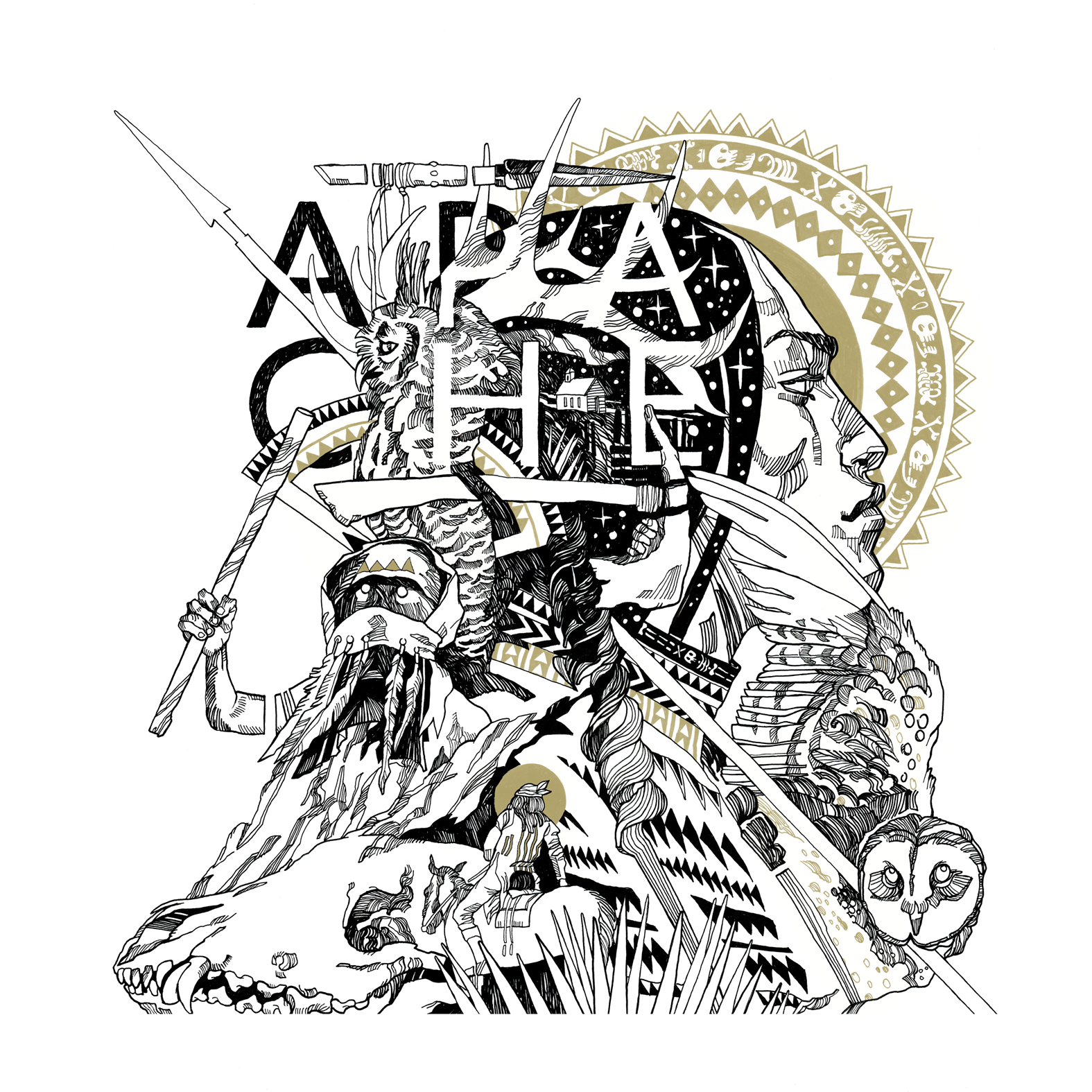 LOZEN THE APACHE WARRIOR - Tank & Popek