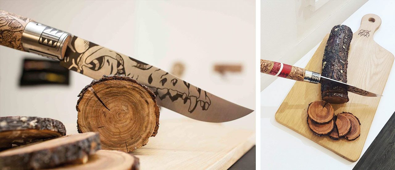 Opinel, Artist Series - Tank & Popek