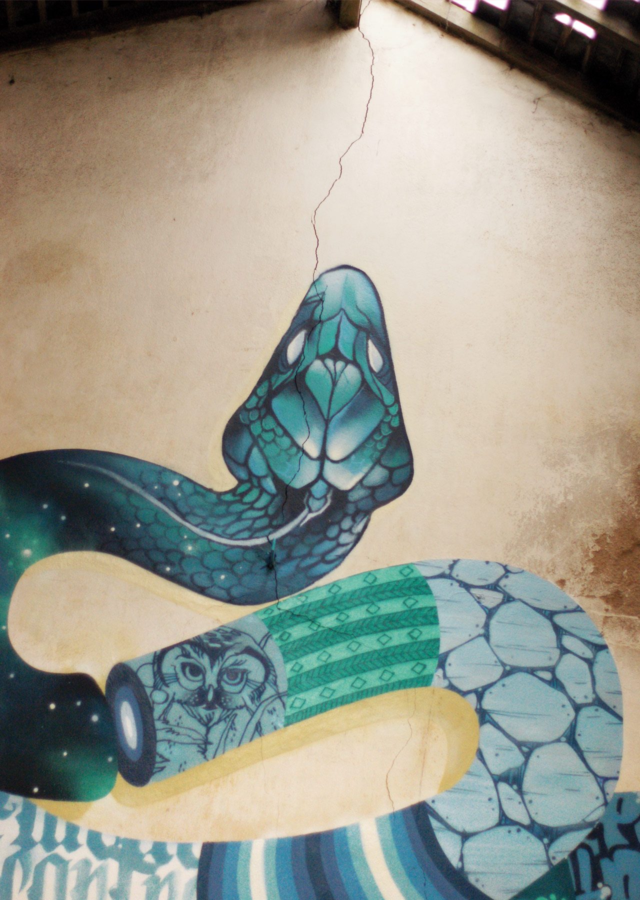 Tribal Snake - Tank & Popek