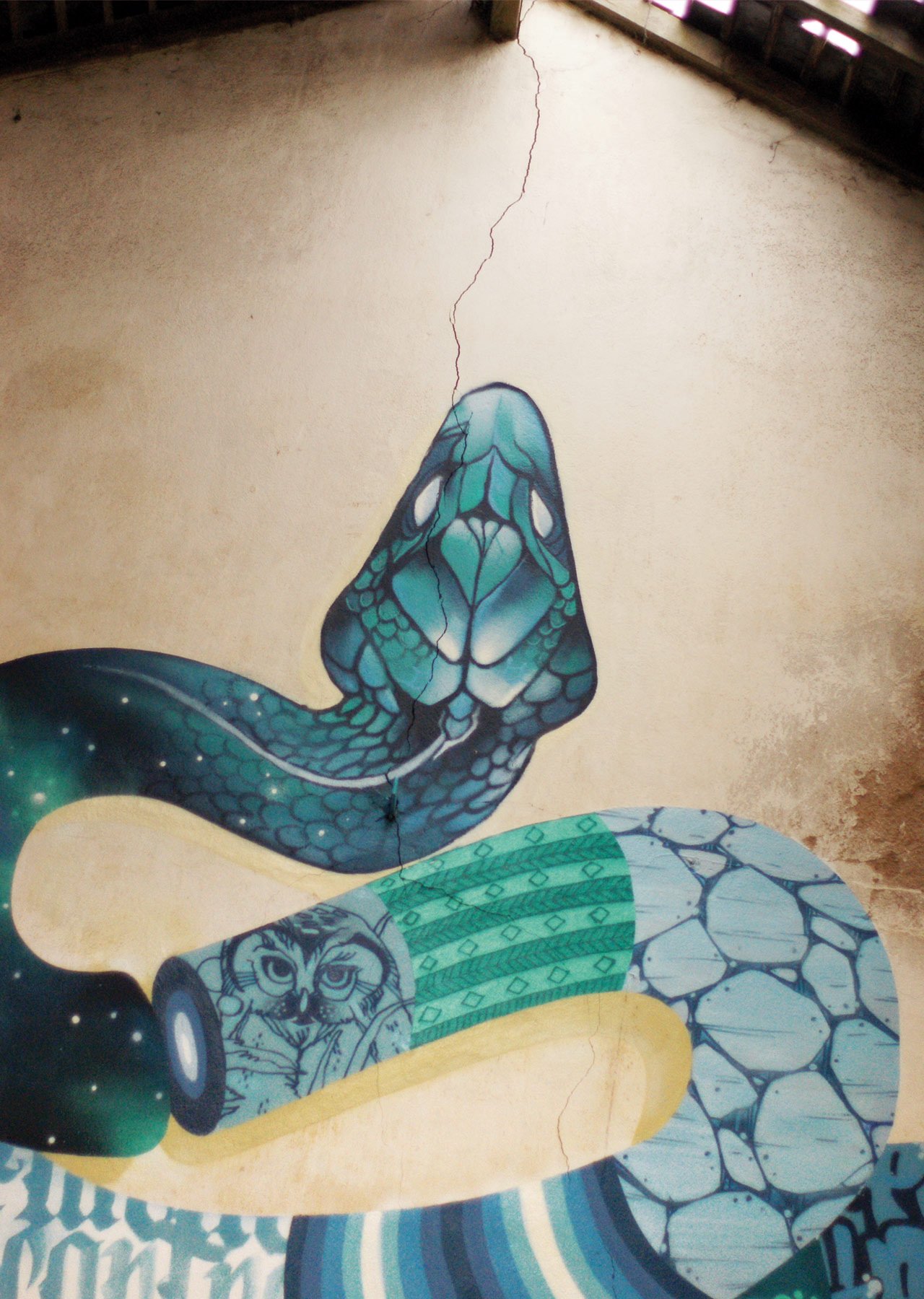 Tribal Snake - Tank & Popek