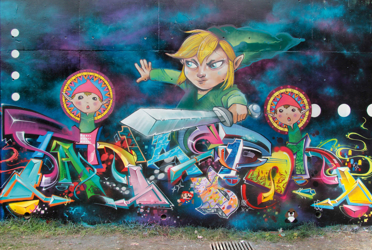 Graffiti & Terrains - Tank & Popek