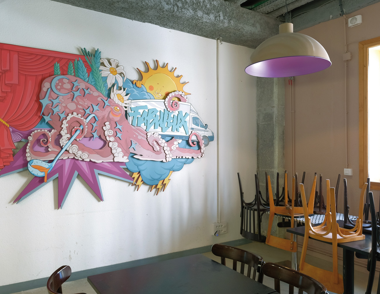 La Fabuleuse Cantine, Ville Fabuleuse - Tank & Popek